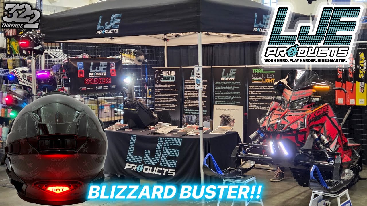 LJE PRODUCTS | RIDE SMARTER | BLIZZARD BUSTER | WHITEOUT LED SAFETY ...