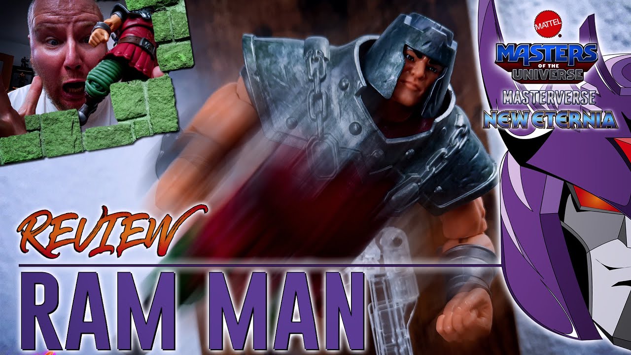 Masters Of The Universe New Eternia Ram Man Review | Masterverse | Tim ...