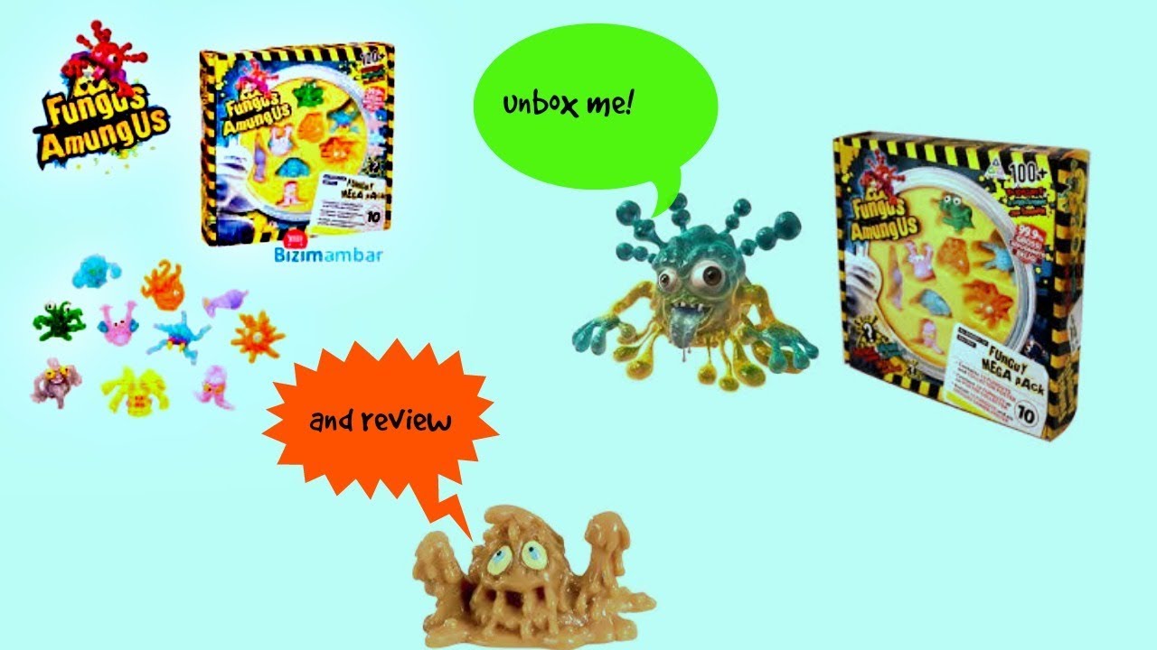 Fungus Amungus toy review - YouTube