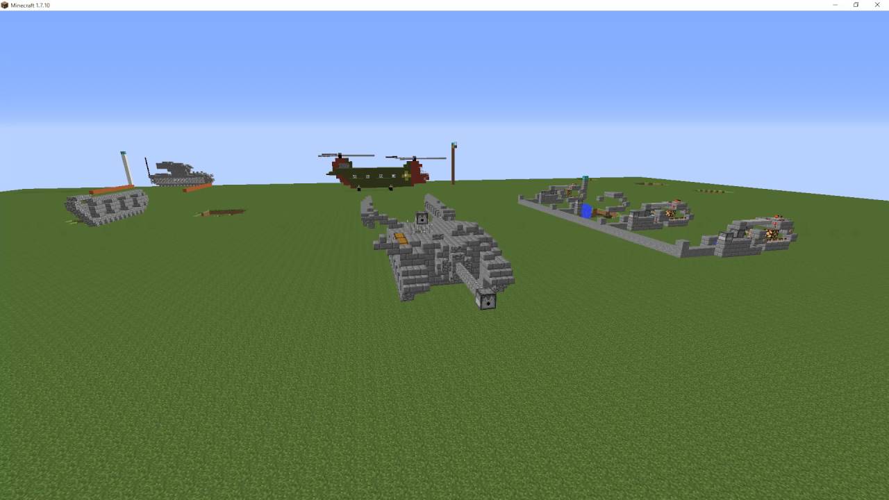 【minecraft】「T28重戦車」（T95駆逐戦車）作ってみた！ - YouTube