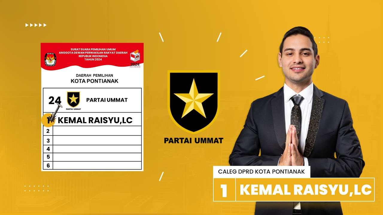 Video Ajakan Coblos Caleg Partai Ummat Pemilu 2024 Tema 14 - YouTube