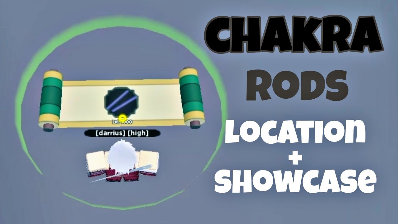 Shindo Life - Chakra Rods (Chi Rods) location + showcase - YouTube