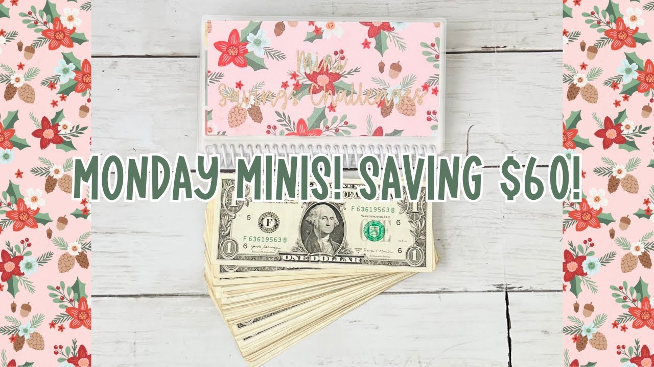 Monday Mini Savings Challenges | Saving $60 & Completing Another ...