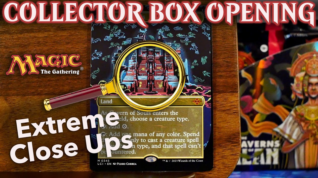 LCI Collector Booster Box Opening MTG Magic The Gathering Lost Caverns ...