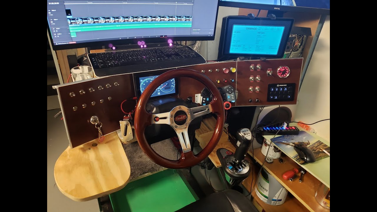 ATS Goggles 56 Dash Panel Update Part 2 - YouTube