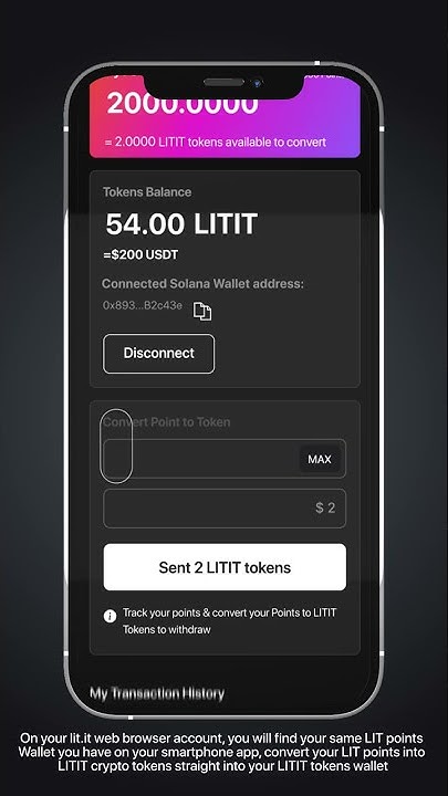 How to withdraw lit coins ! (Lit.it) - YouTube