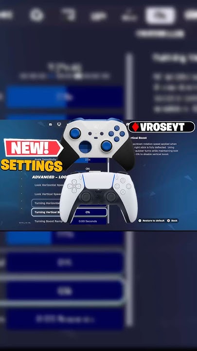 The New BEST Chapter 5 Controller Settings for Aim/Piece Control! - YouTube