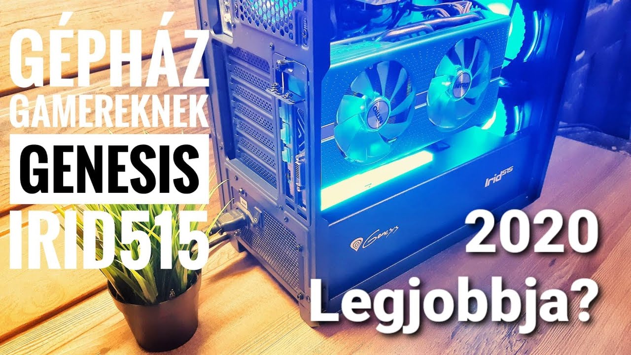 Legjobb Olcsó gamer gépház 2020-ban? Genesis Irid515 ARGB Bemutató ...