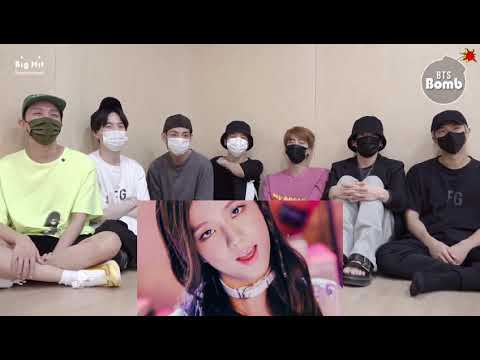 BTS react BLACKPINK - Whistle mv (FANMADE)