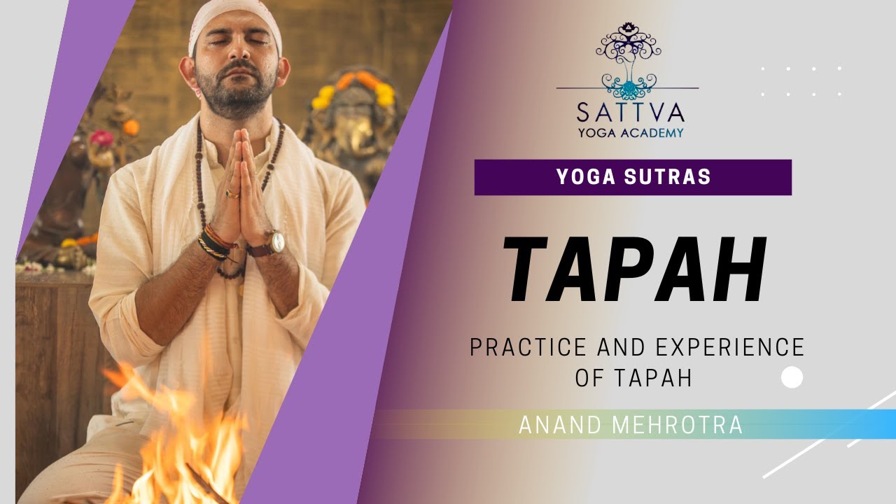 Yoga Sutras: Tapah - YouTube