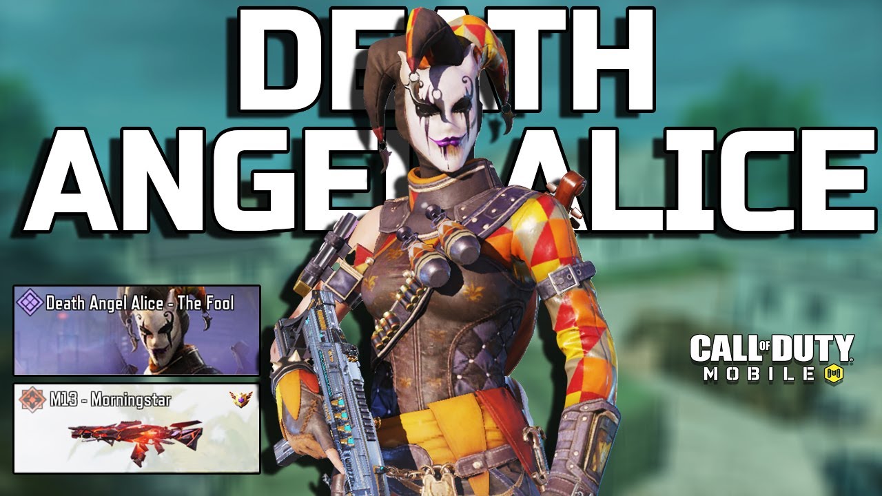 DEATH ANGEL ALICE THE FOOL GAMEPLAY MYTHIC M13 MORNINGSTAR COD MOBILE ...