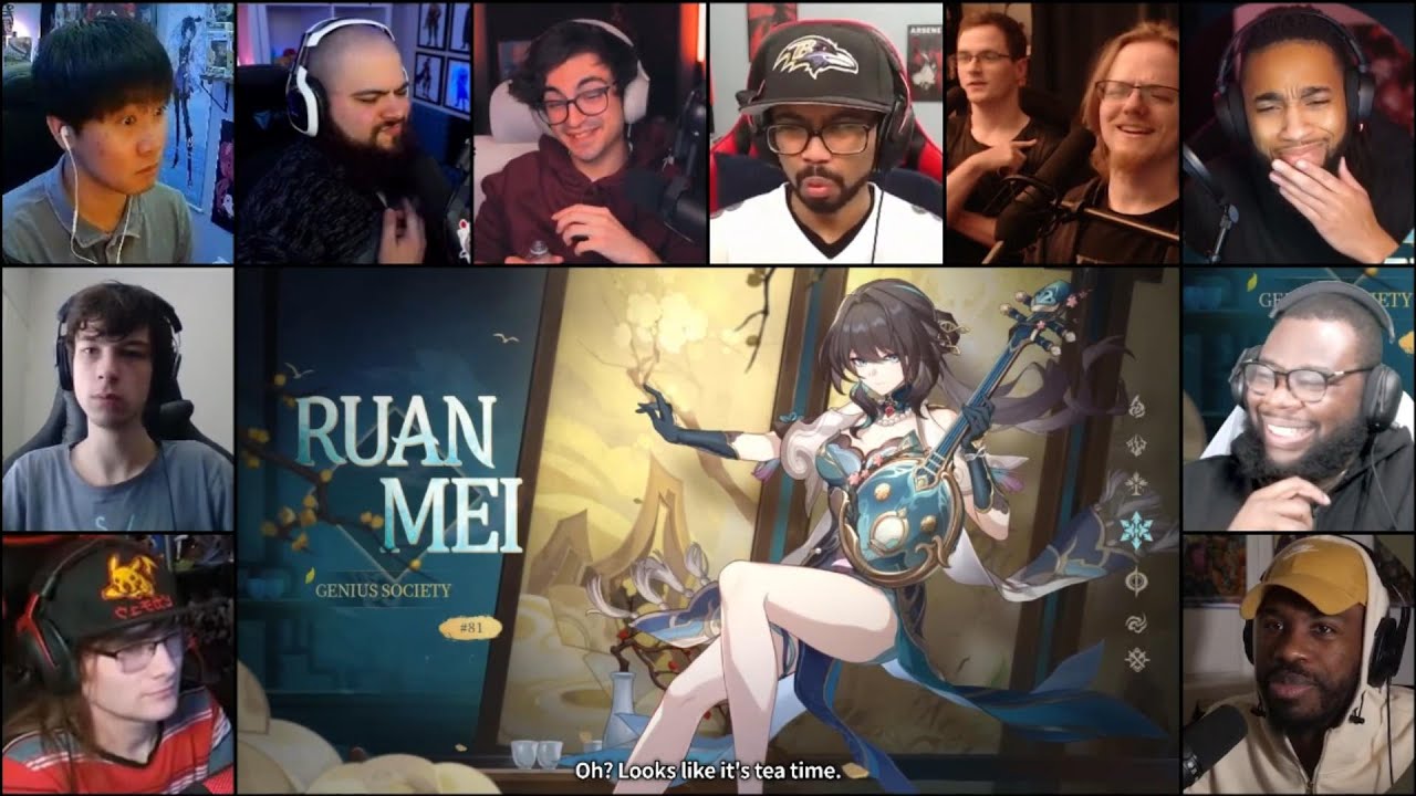 Ruan Mei Trailer — "In All Does Life Flow" | Honkai: Star Rail Reaction ...
