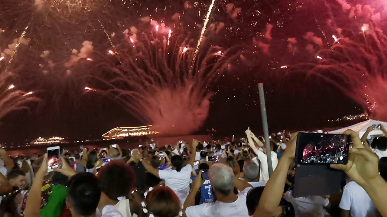Año nuevo Rio de Janeiro 2019 - YouTube