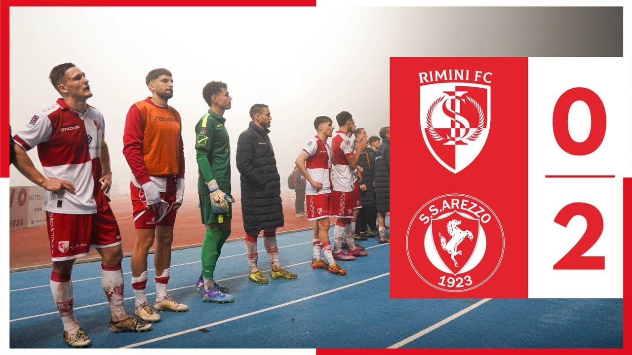 HIGHLIGHTS! RIMINI FC-AREZZO 0-2 | Serie C NOW ⚪🔴 - YouTube