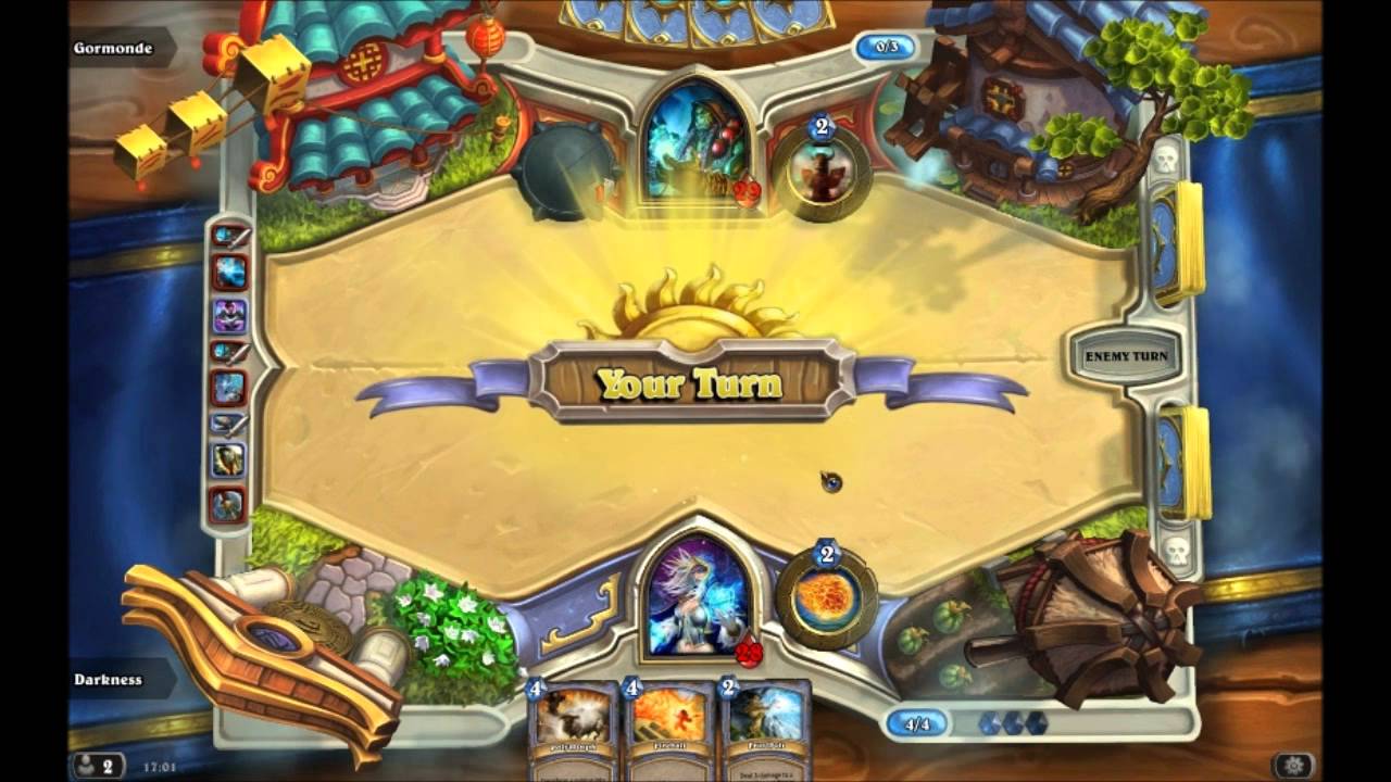 Hearthstone arena YOLO mage with 6 fireball arena deck!!! - YouTube