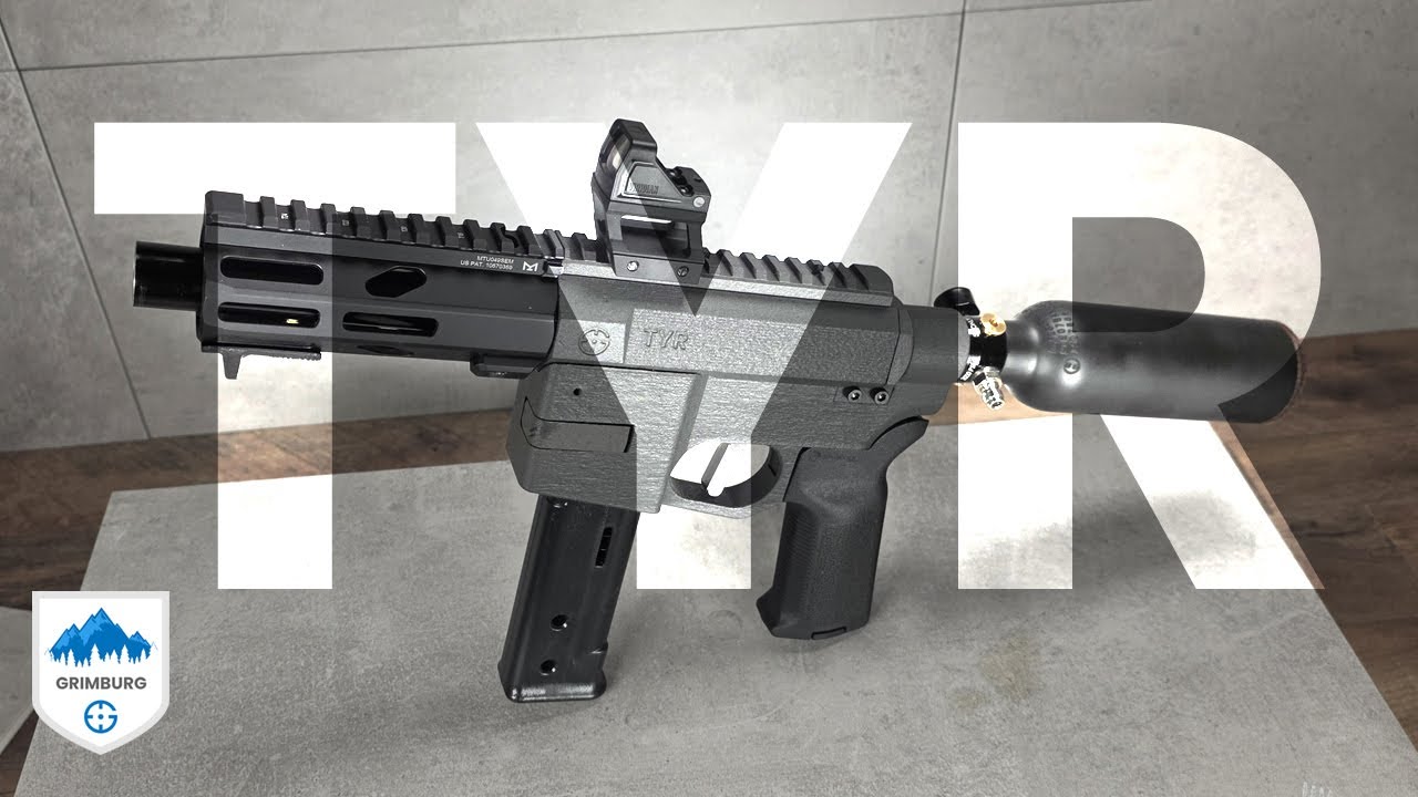 Grimburg TYR Less Lethal Rifle - YouTube