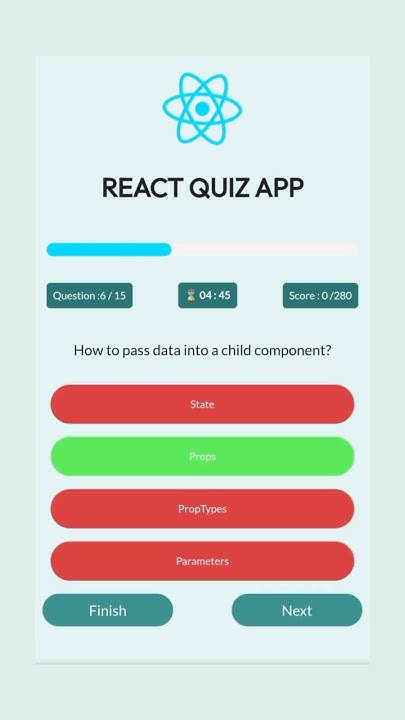 Another Mini Project React Quiz App Codingtutorial Developer Reactjs Frontenddevelopment
