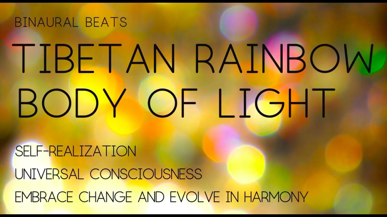 rainbow light body binaural beats mediation music sound healing ...