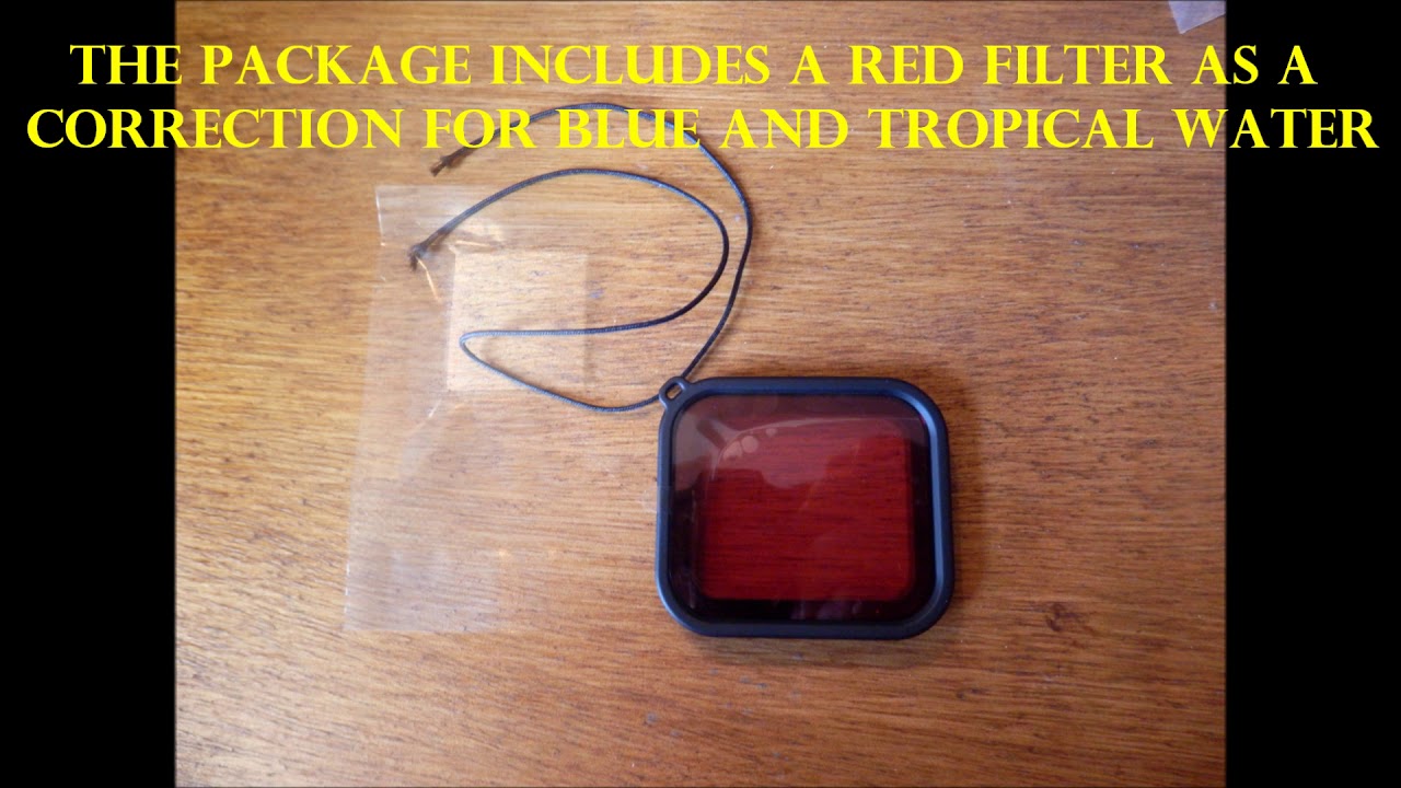 MyArmor Waterproof Protective Case , Red Filter and Anti-fog Inserts ...