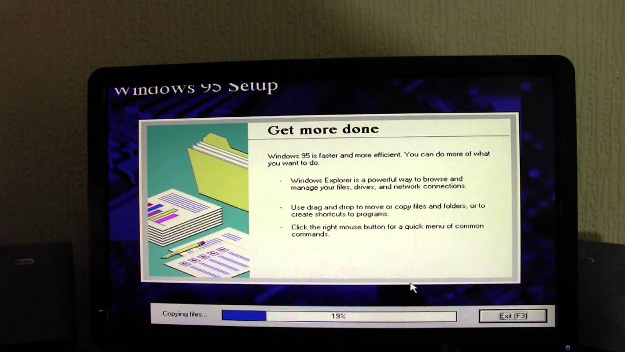 What happens when you install windows 95 on a 2.6ghz pc - YouTube
