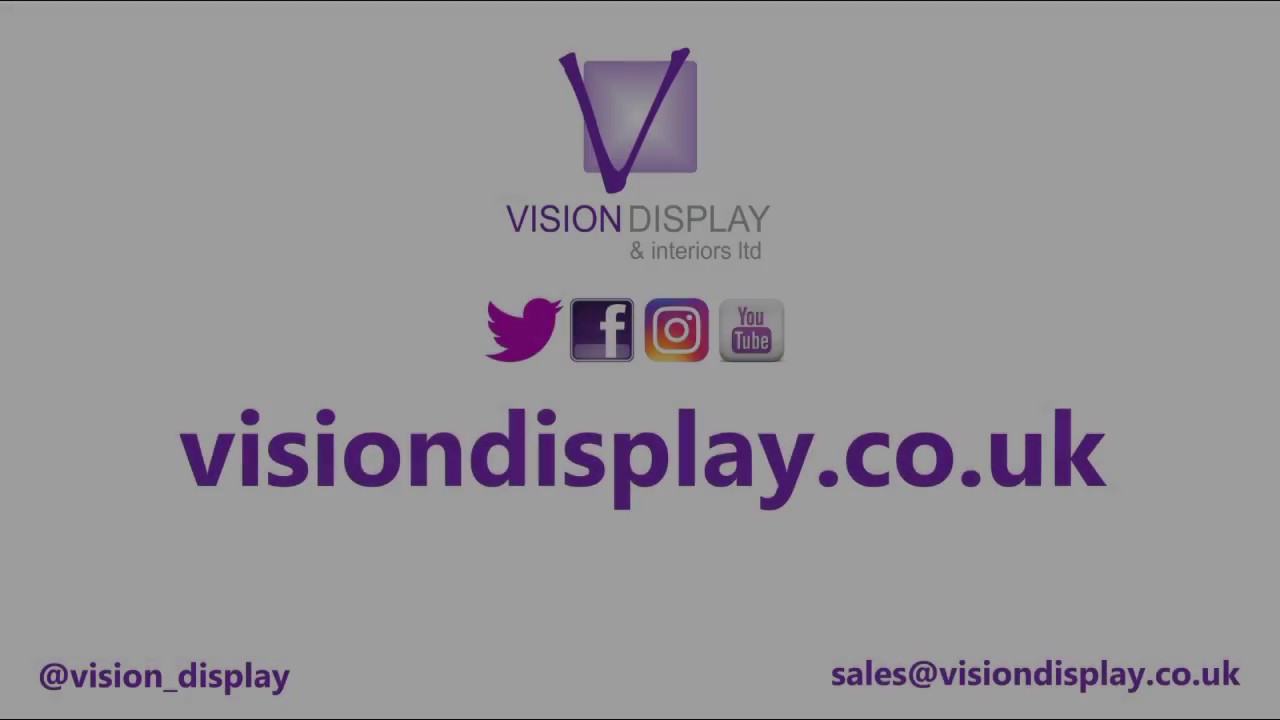 Large Format Tile Displays by Vision Display - YouTube