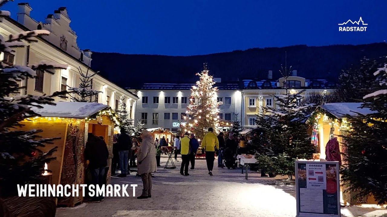 Advent in den Bergen - der stimmungsvolle Weihnachtsmarkt in Radstadt ...