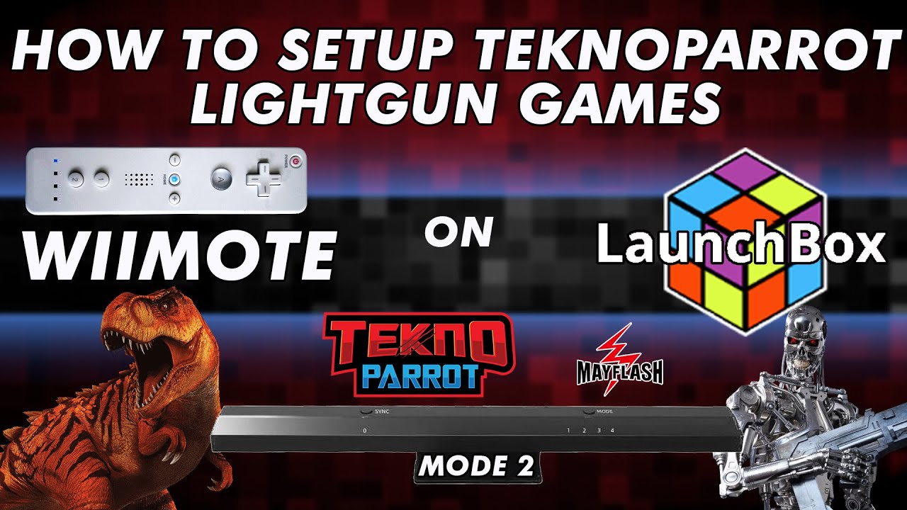 How to Setup Teknoparrot Games With Wiimote Light Gun (Teknoparrot ...