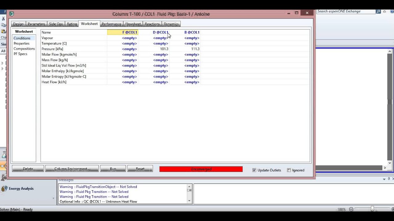 Tutorial on using Hysys to design a Distillation Column 2015 May 06 ...