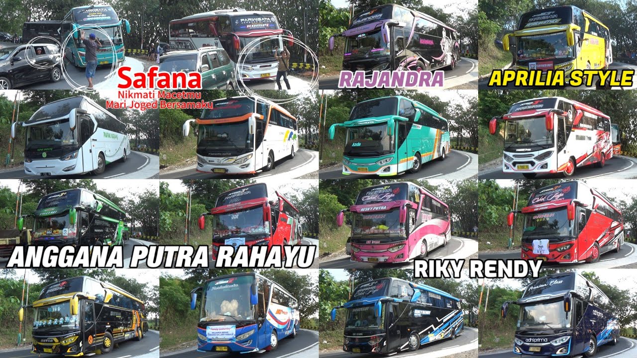 Mobil Bus Telolet Rajandra, Aprilia Style, SAFANA, ANGGANA PUTRA RAHAYU ...