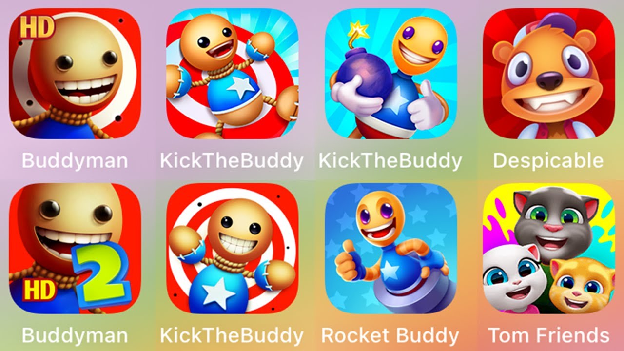 Buddyman Kick 2,Kick the Buddy 2,Kick the Buddy Forever,Despicable Bear ...
