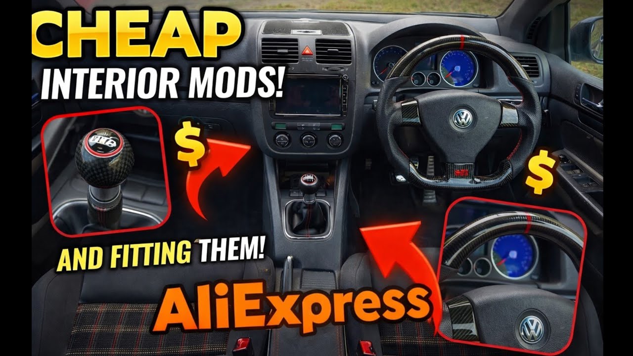 Cheap Interior Car Mods from AliExpress! - YouTube