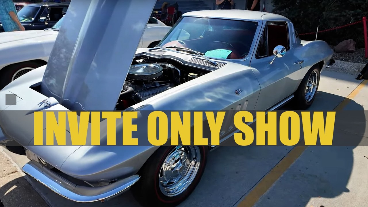 EPIC Corvette-Only Car Show: Stunning Models & Raw Power! - YouTube