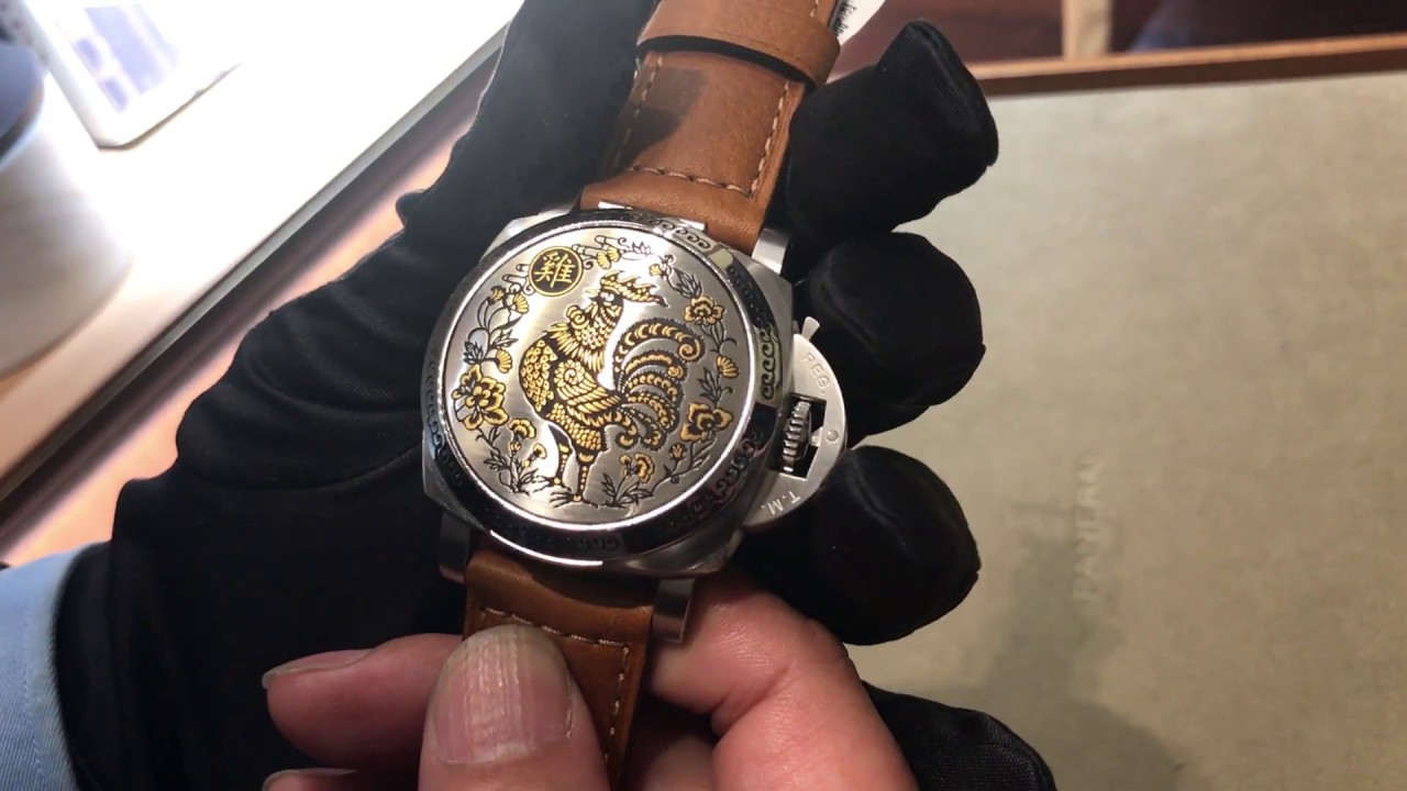 沛納海PAM00852 Luminor 1950 Sealand雞年特別版 - YouTube