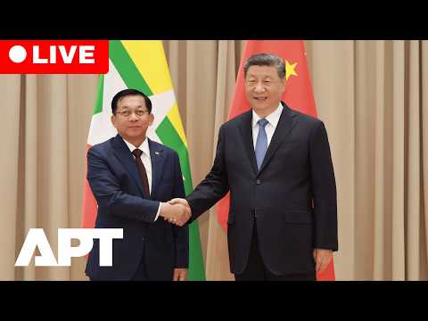 LIVE: Chinese President Xi Jinping Holds Welcome Ceremony for Myanmar President Min Aung Hlaing