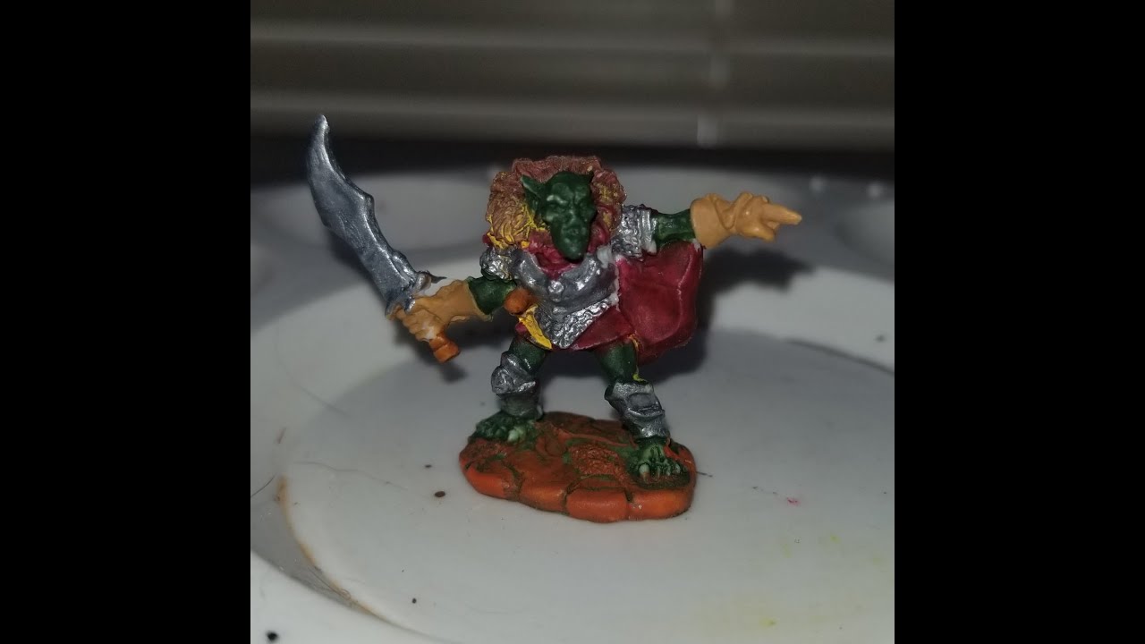 Envious Green Goblin | Bones Reaper Painting: Goblin Captain - YouTube