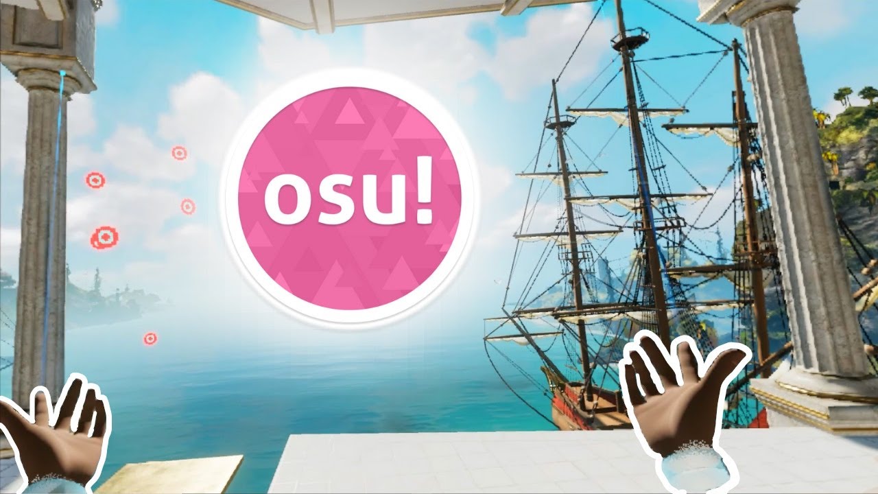 Playing osu! in Virtual Reality - YouTube