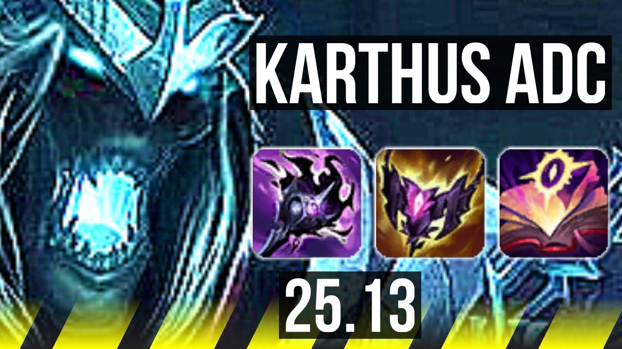 KARTHUS & Thresh vs DRAVEN & Morgana (ADC) | Quadra | EUW Master | 25. ...
