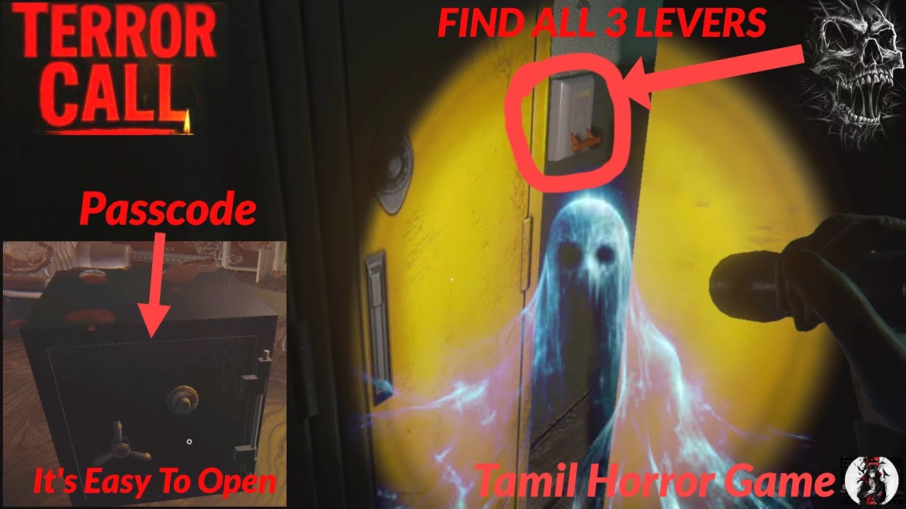 How To Find All 3 LEVERS And PASSCODE In Terror Call 🔑🥵 Unexpected ...