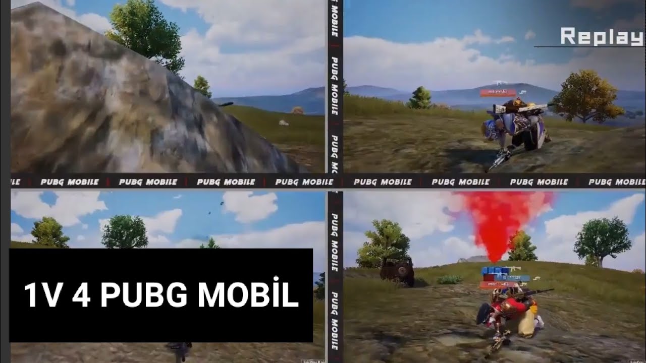 1v4 PUBG MOBİL - YouTube