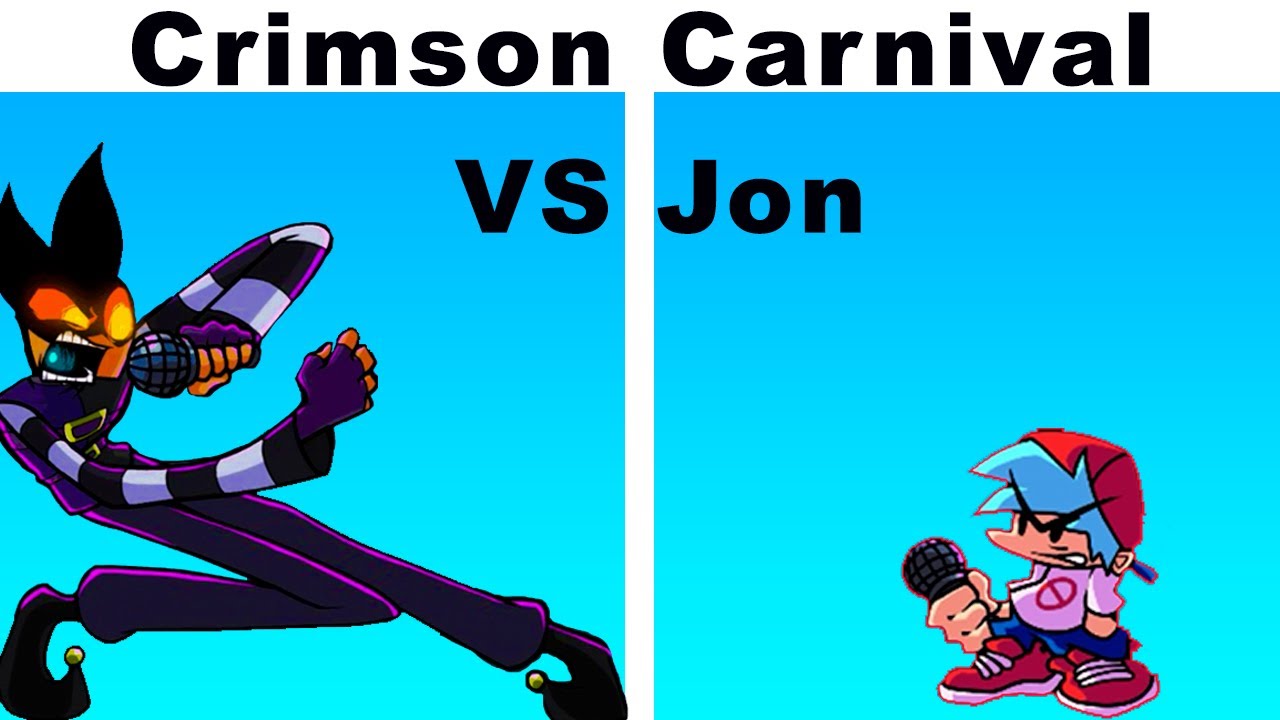 Friday Night Funkin' VS Jon - Crimson Carnival (FNF Mod/Hard) - YouTube