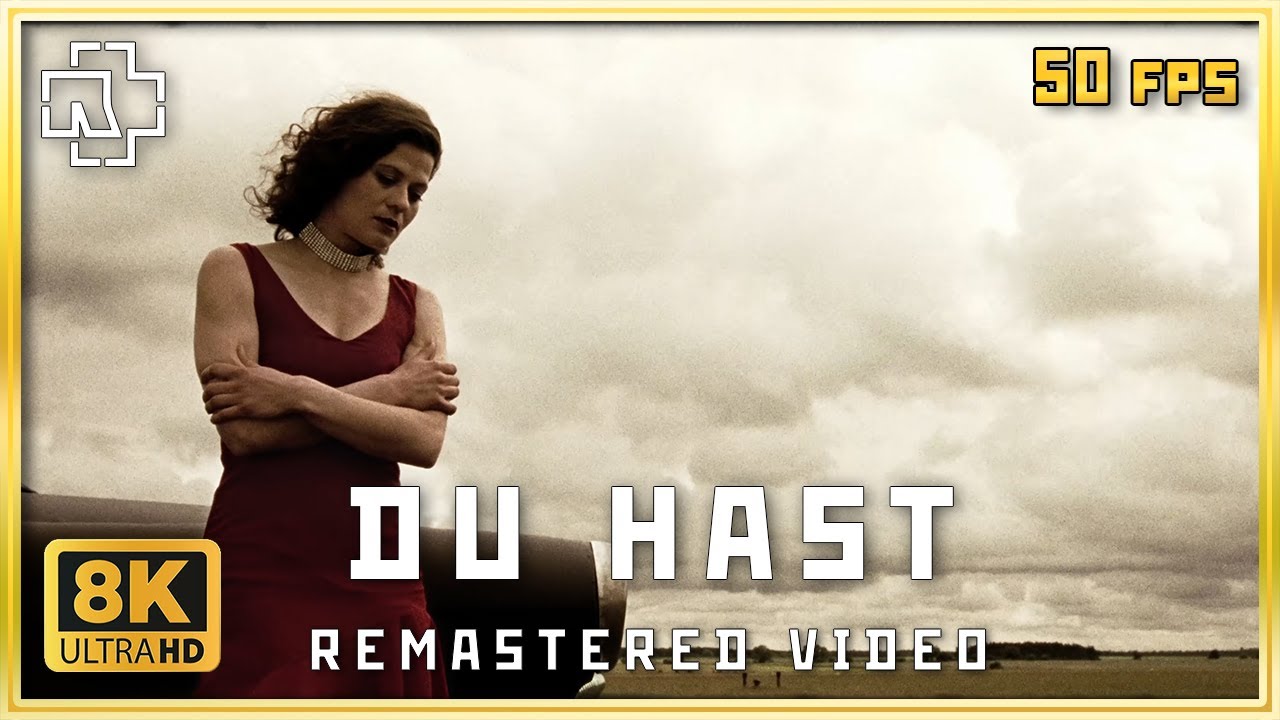 Rammstein - Du Hast 8K with subtitles Ai Remastered video 4K to 8K ...