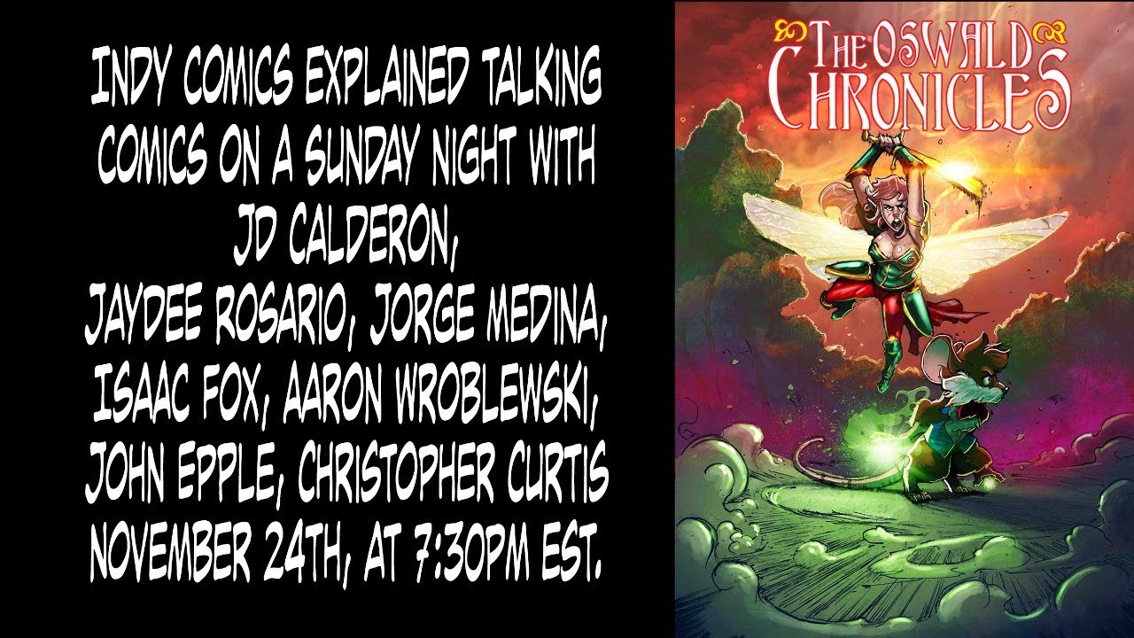 What drove you to be in this Indy comic space, what keeps you in it ...