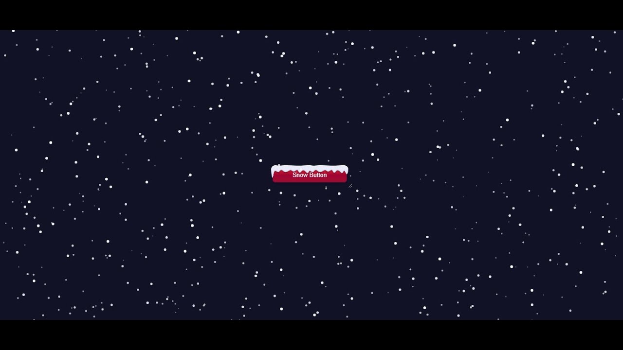 Create a Responsive Snow Button with HTML, CSS, and JavaScript | Winter ...