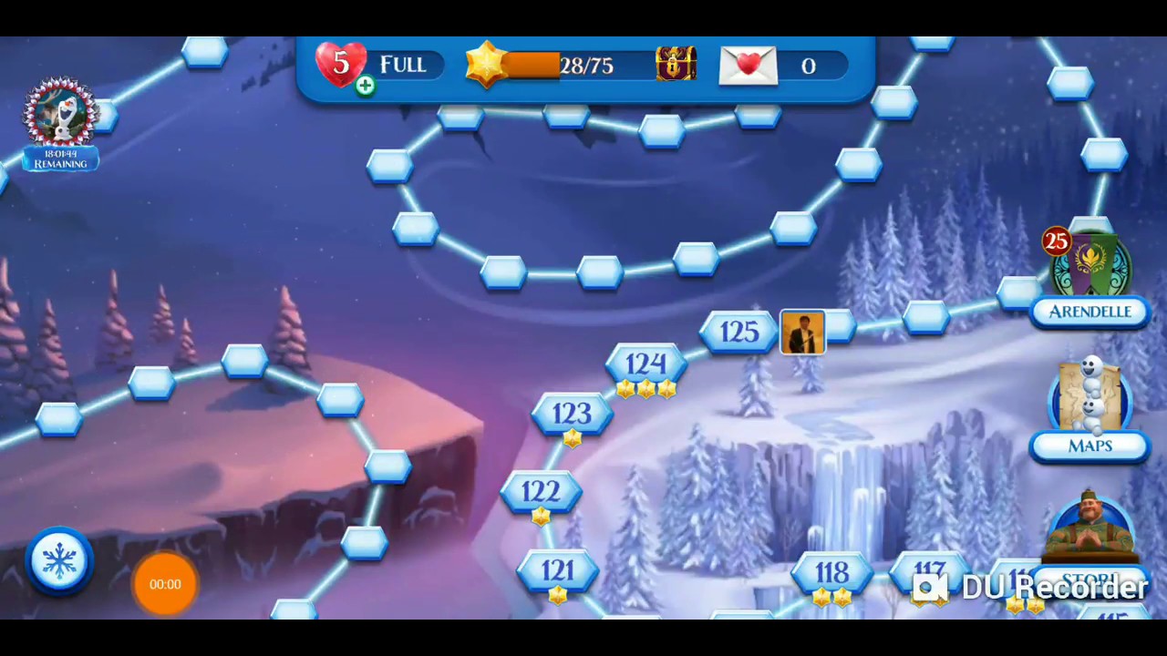 FROZEN FREE FALL - WINTER - level 125 - YouTube