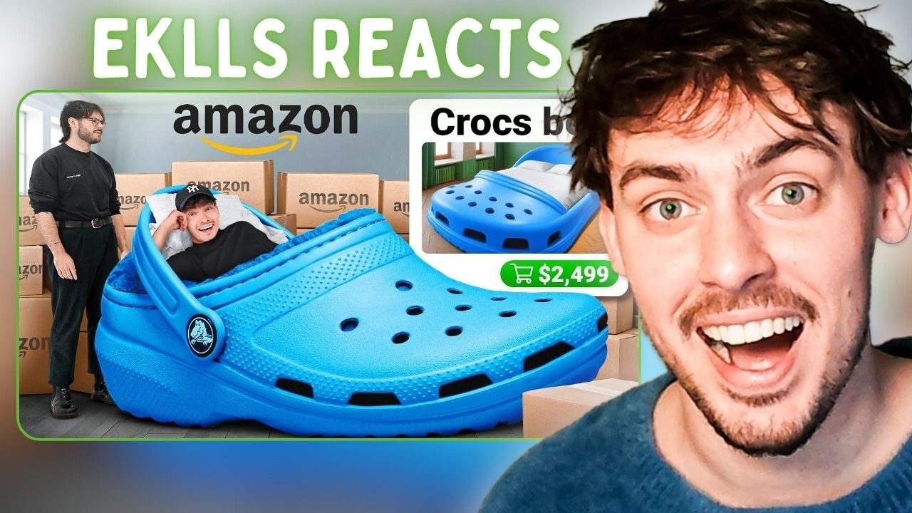 Testing 100 Weird Amazon Products (Reaction) - YouTube