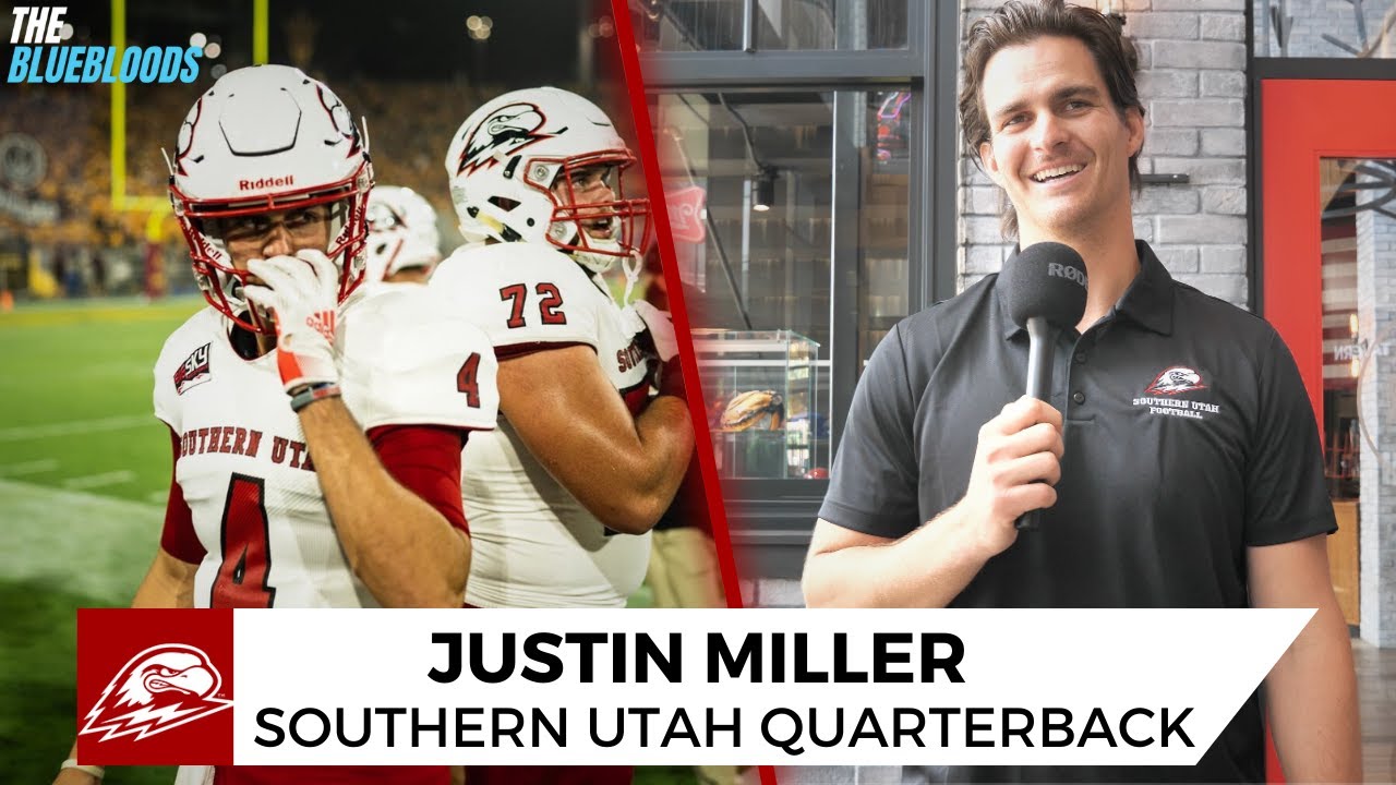 2023 UAC Media Day: Justin Miller (Southern Utah Quarterback) | The ...