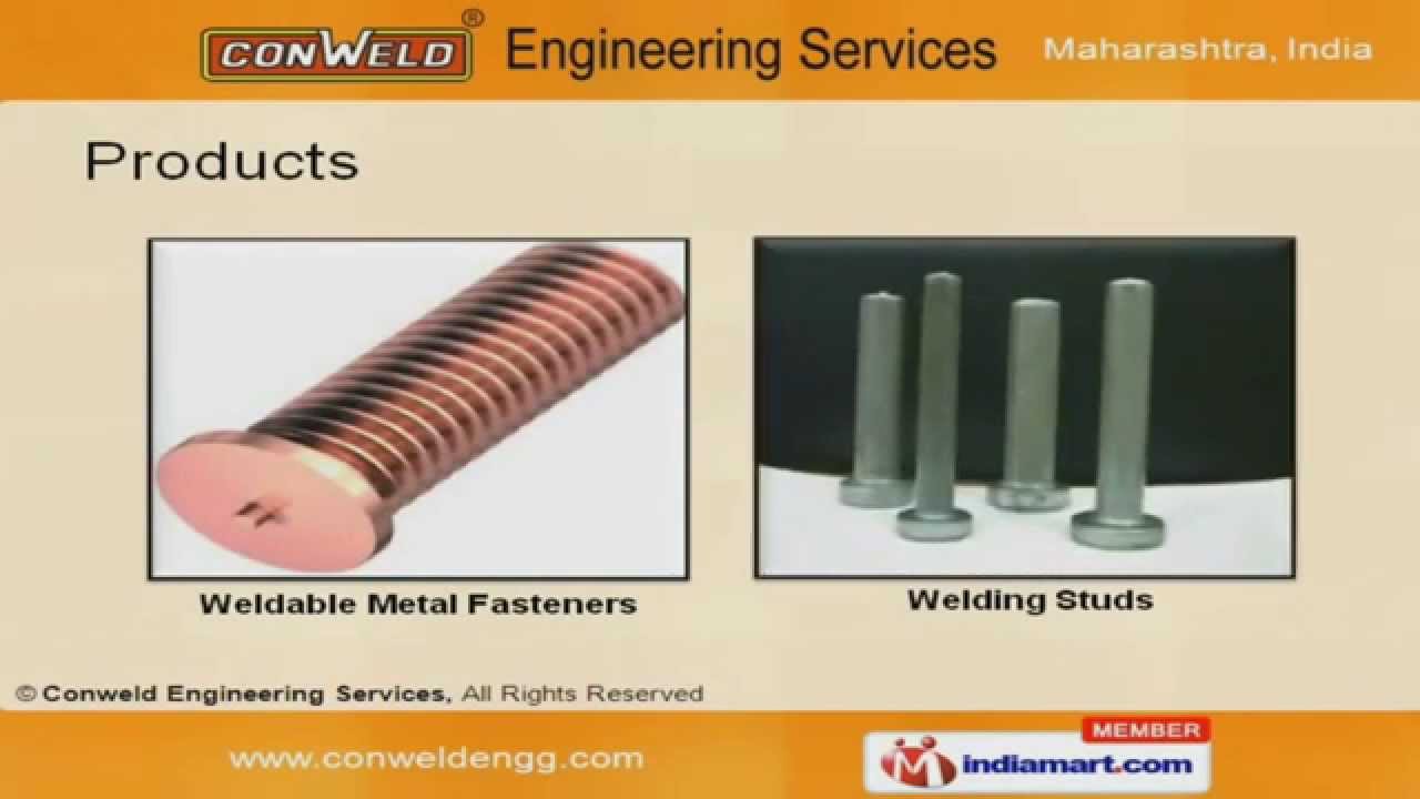Welding Studs by Conweld Engineering Services, Pune - YouTube