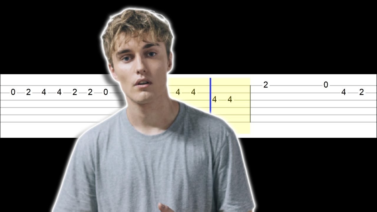 Sam Fender - Seventeen Going Under (Easy Guitar Tabs Tutorial) - YouTube
