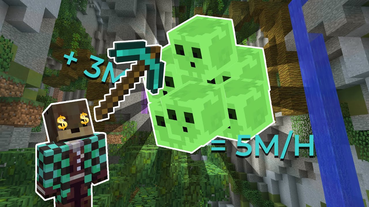 FAIRE DES MILLIONS GRÂCE AU SLUDGE JUICE ? / Hypixel Skyblock - YouTube