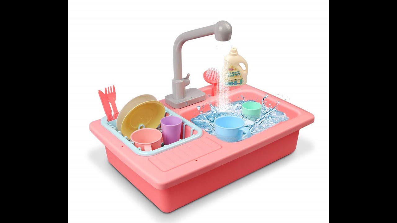 Kids Electric sink Unboxing - YouTube
